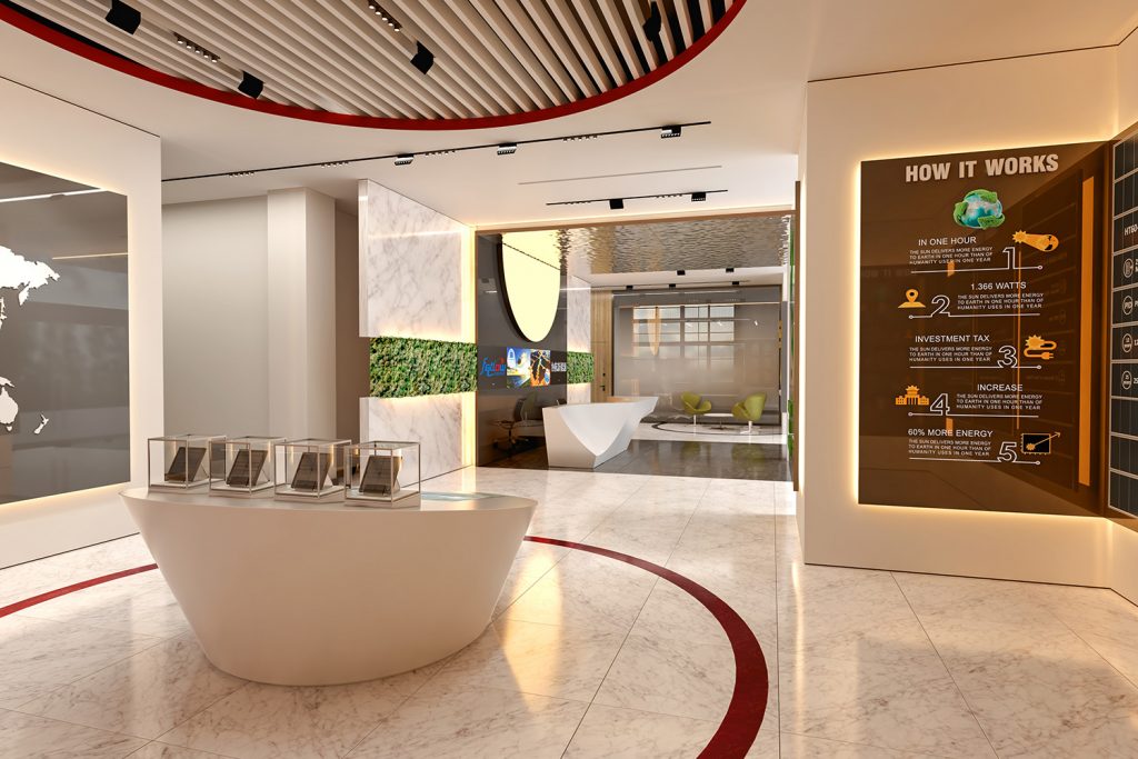 Showroom Interior Design Decoration - Fellow Energy
